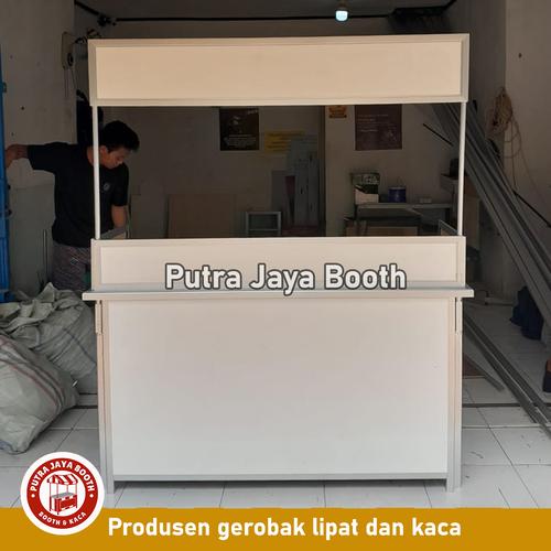 Jual Booth Portable + Full Penghalang ukuran P.130 L.60 T.80 - Polos ...