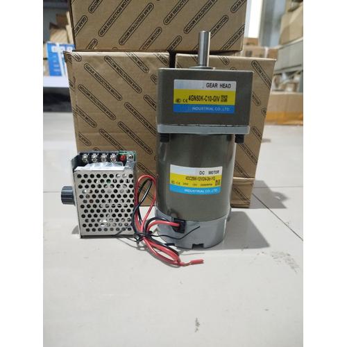 Jual DC motor gearbox 12V/24V 25W Variable Speed Control - 12V, 1:10 ...