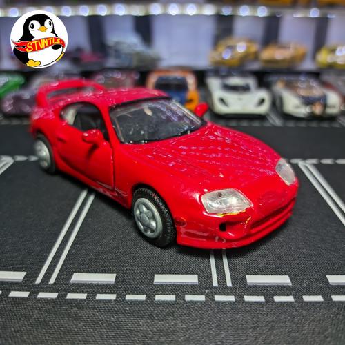 Jual Motormax Super Wheels Toyota Supra MK4 Merah Loose Junk Diecast ...
