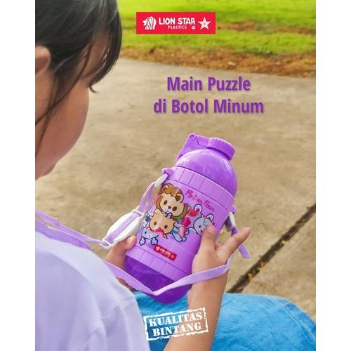 Jual Botol Minum Air Minuman Anak Plastik Lion Star NN-21 Puzzle Sonic Bottle 550ml - Jakarta ...