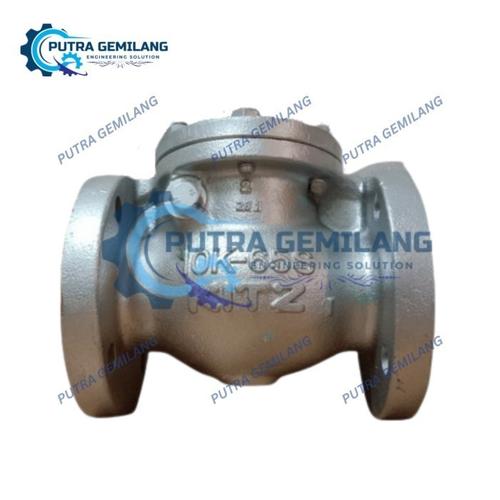 Jual 4" inch / SWING CHECK VALVE KITZ JIS 10K / FLANGE CAST IRON ...