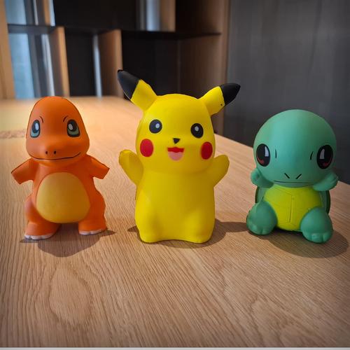 Jual Stress Relieve Toys Squishy Kartun Pokemon Pikachu Squirtle ...