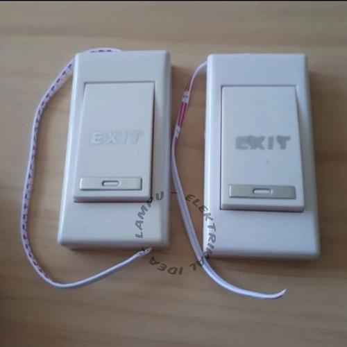 Jual TOMBOL EXIT BUTTON DOOR SAKLAR SWITCH PUSH BUTTON PINTU UKURAN ...