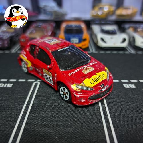 Jual Majorette #21 Peugeot 206 WRC Clarion Merah Loose Junk Rally ...