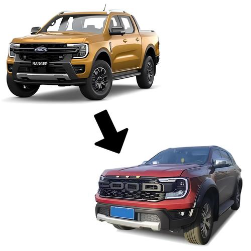 Jual bodykit ford ranger next gen t9 xlt upgrade raptor Bumper ford ...