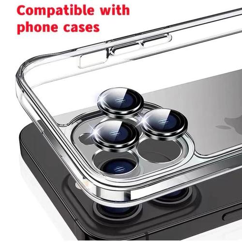 Jual Ring lensa kamera protect 1 set iphone 16 plus pro max metal lens ...