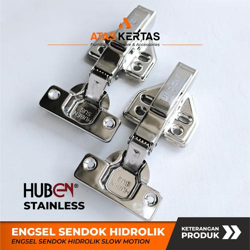Jual SUS engsel sendok huben slow motion stainless steel - Engsel ...