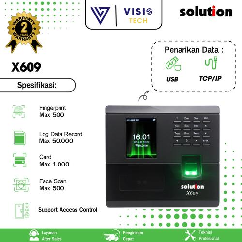 Jual Solution X609/ Mesin Absensi - Jakarta Timur - VISIO TECH | Tokopedia