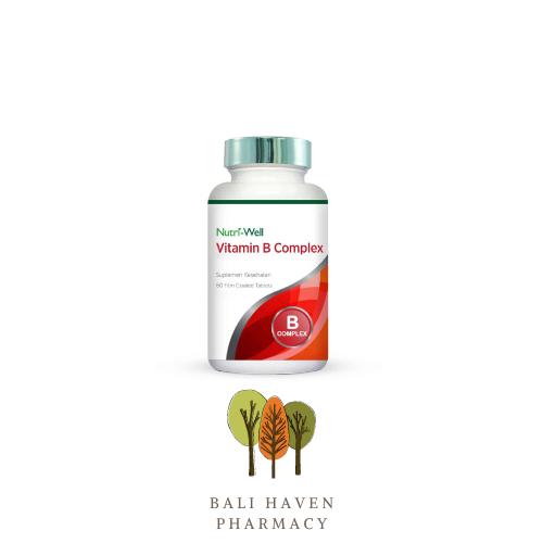 Jual NUTRIWELL Vitamin B Complex Suplemen Supplements 60 Tablets - Kab ...