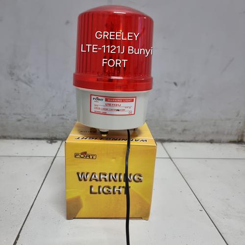 Jual LTE-1121J 5" FORT Lampu Neon Buzzer Merah,Kuning Biru 12/24VDC ...