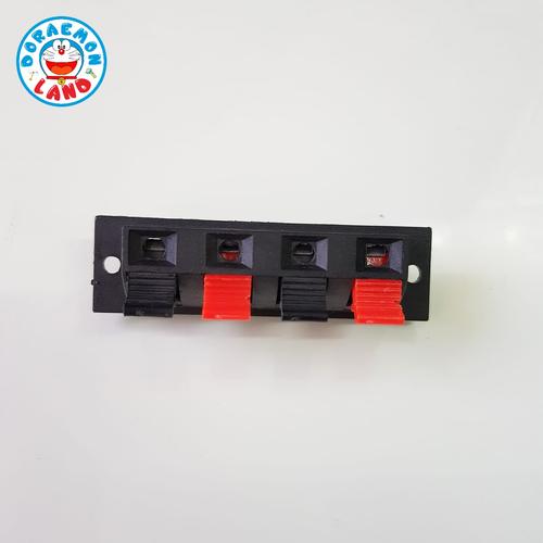 Jual JR 6254 Soket Amply 4pin Terminal Jepit Speaker 4pin Soket Jepit ...