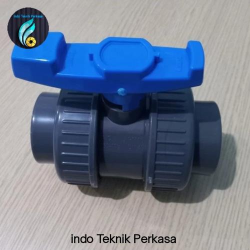 Jual BALL VALVE WATERMUR PVC 1"INCH / TRUE DOUBLE UNION WATERMUR JIS ...