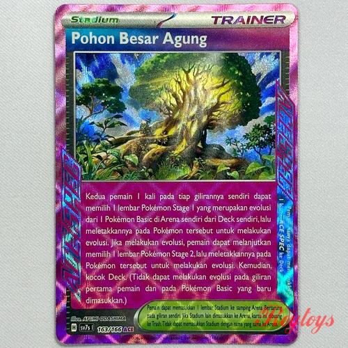 Jual Pokemon SV7S Bimbingan Rasi - 163 Pohon Besar Agung ( Acespec ...