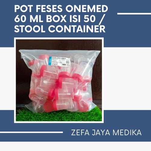 Jual Pot Feses 60 ml Onemed Bag isi 50 Stool Container - Kota Surabaya ...