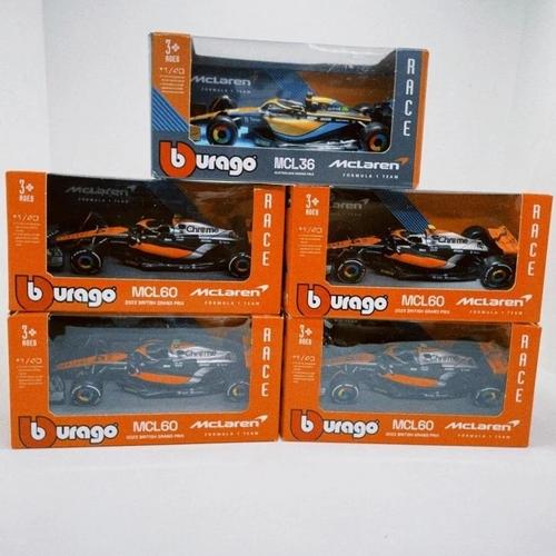 Jual Diecast F1 Bburago F1 1:43 Mclaren F1 Team Formula one Collection ...
