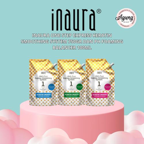 Jual INAURA ONE STEEP EXPRESS SMOOTHING SYSTEM STEP 1 (750ml) - Normal ...