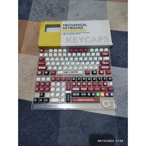 Jual Keycaps Family Computer (FamiCom) by BMS PBT XDA Profile Dye Sub ...