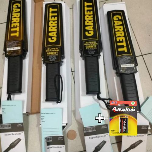 Jual Metal Detector GARRETT USA Alat Security Deteksi Scanner Logam ...