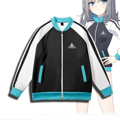 Jual Jaket Anime Game Blue Archive Shiroko Sunaookami Cosplay - Kota ...