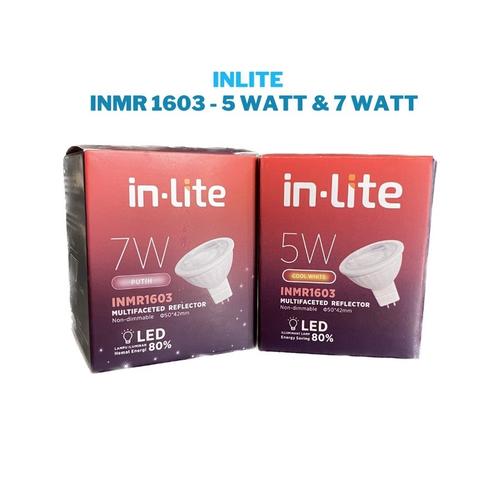 Jual Inlite Lampu MR16 5 Watt 7 Watt Spotlight Halogen In-Lite 5W 7W - 7 Watt, Kuning (3000k ...