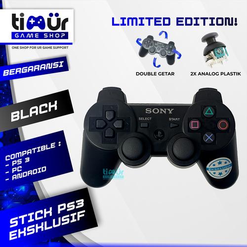 Promo Stik Stick Controller PS3 DS3 Original Pabrik OP Hitam Premium ...