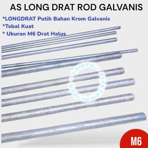 Jual LONGDRAT M6 GALVANIS| LONG DRAT 6MM X 1 METER | ASDRAT GALVANIS M6 ...