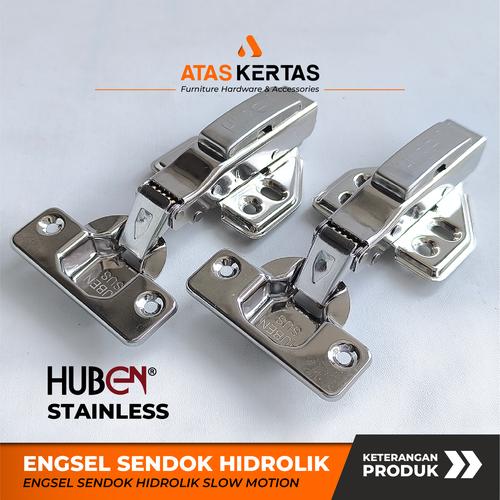 Jual SUS engsel sendok huben slow motion stainless steel - Engsel ...