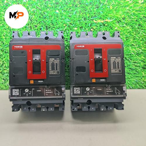 Jual MCCB Breaker adjustable VORGE VRX160H 3P 160A 125A 3Pole 3Phase ...