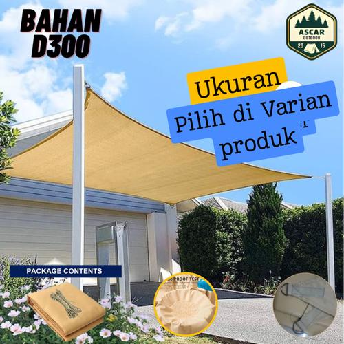 Jual baru tenda kanopi awning taman ukuran 1,5x2, 2x3, 3x3, 3x4, 4x6 ...