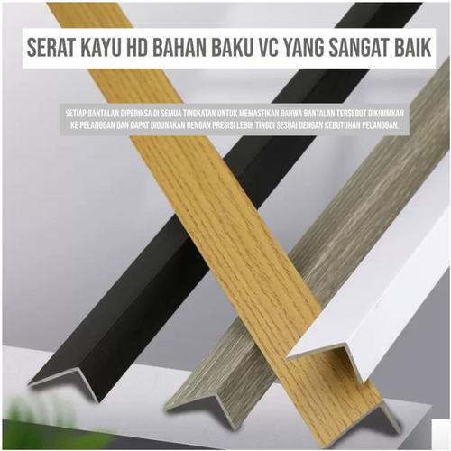 Promo [LAIV] Lis Ending List Siku L PVC Step Nosing Lantai Tangga Vinyl ...