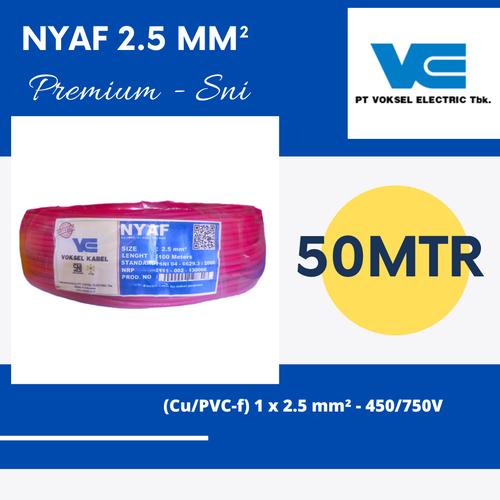 Jual Kabel listrik tunggal serabut NYAF 2.5 VOKSEL - 100 Meter - Kab. Bogor - Sinar Stationery ...
