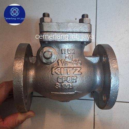 Jual Swing Check Valve Kitz Stainless Steel 316 Ansi 150 3" inch ...