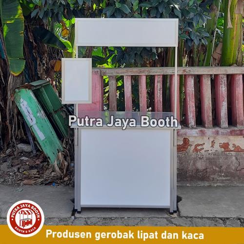 Jual Booth Portable MURAH ( FREE Menu ) ukuran JUMBO P. 120 L.60 T.80 ...