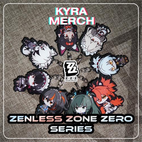 Jual Keychain Collection Zenless Zone Zero Series | KyraMerch Anime ...