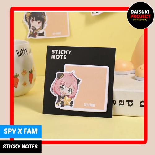Jual Sticky notes anime spy x family anya forger memo sticky note - 1 ...