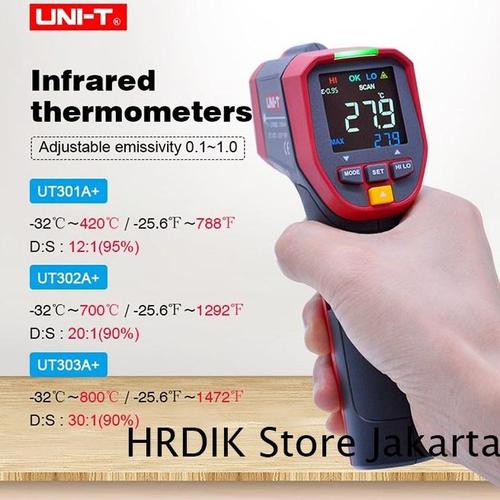 Jual Infrared Thermometer UNI-T UT301A+ Gun Termometer UNIT UNI T UT301A Limited - Jakarta Barat ...