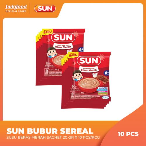 Promo RENCENG - SUN Bubur Bayi 6+ Beras Merah Sachet 20 Gr - Kota ...