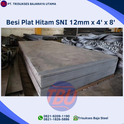 Jual Besi Plat Hitam SNI 12mm x 4' x 8' - Jakarta Barat - TRISUKSES ...