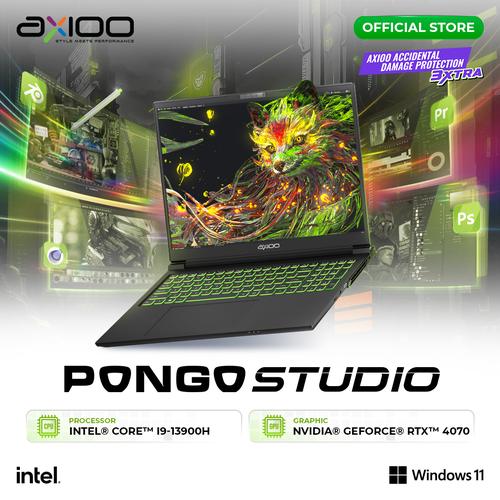 Promo Axioo Pongo Studio Intel i9-13900H/32GB/1TB/RTX 4070/QHD+ IPS 100 ...