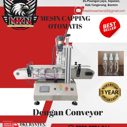 Jual MESIN PENUTUP BOTOL OTOMATIS DENGAN CONVEYOR - Kab. Tangerang ...
