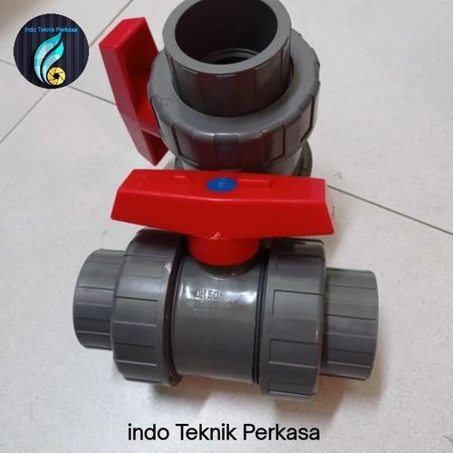 Jual Ball Valve WATERMUR / union true WATERMUR PVC 2"inch - Jakarta ...