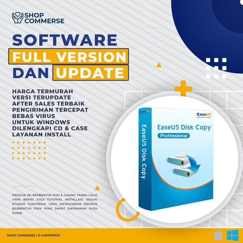 Jual Aplikasi Clone HDD / SSD : EaseUS Disk Copy Pro Windows - Kota ...