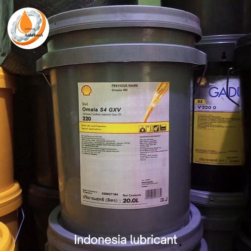 Jual Shell Omala S4 GX / GXV 220 Syntitic Oil Gear Box ISO VG 220 Pail ...