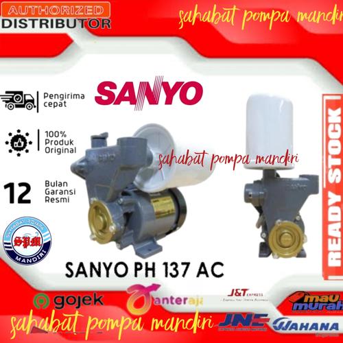 Jual Pompa dorong sumur dangkal SANYO PH 137 AC pompa sumur dangkal ...