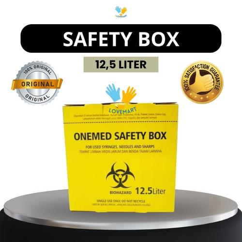 Jual Safety Box 12,5 Liter / Onemed Safety Box 12.5 Liter - Jakarta Barat - Glovemart | Tokopedia