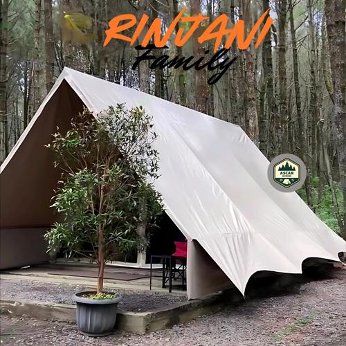 Jual tenda glamping Rinjani I tenda glamping segitiga inner 3x3,luas ...