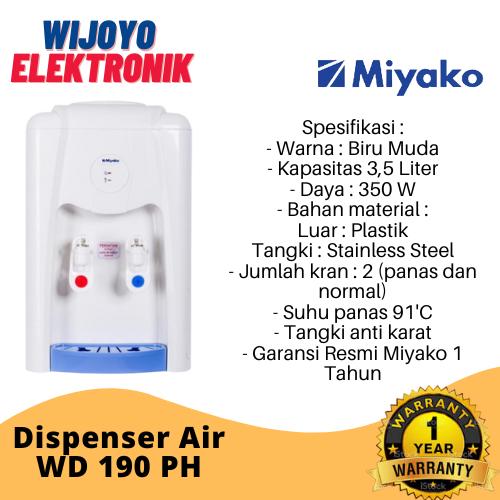 Jual Miyako Dispenser Galon Air Atas WD-190-PH – Dispenser Air Super ...