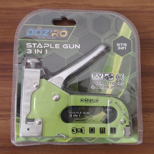 Jual Staples Gun 3 in 1 + Refill Steples Gun Tacker 3in1 Multi Purpose ...