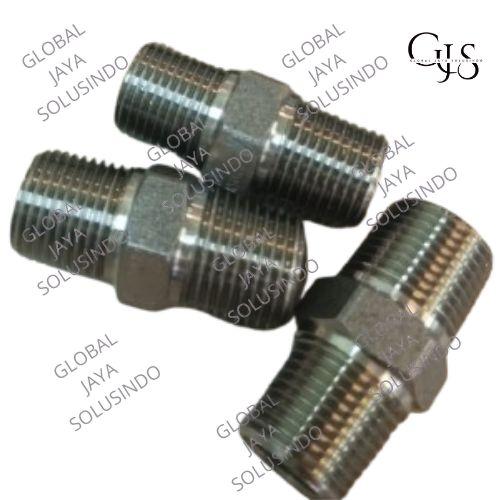 Jual Double Nepel 2 1/2" inch Besi Class 3000 - Double Naple Besi 2.5 ...