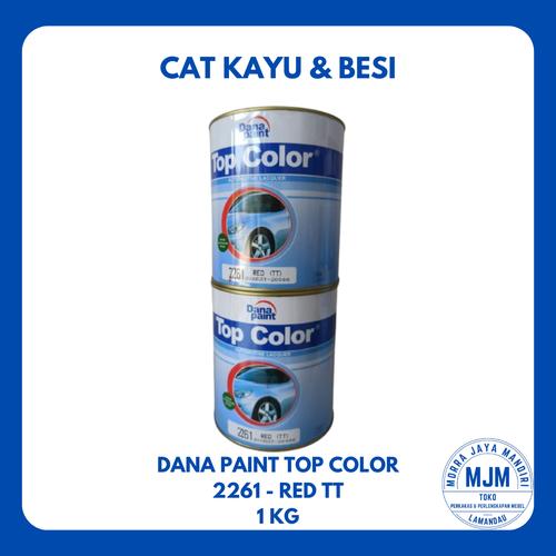 Jual Cat Kayu & Besi Dana Paint Top Color 2261 Red TT 1 Kg - Kab ...